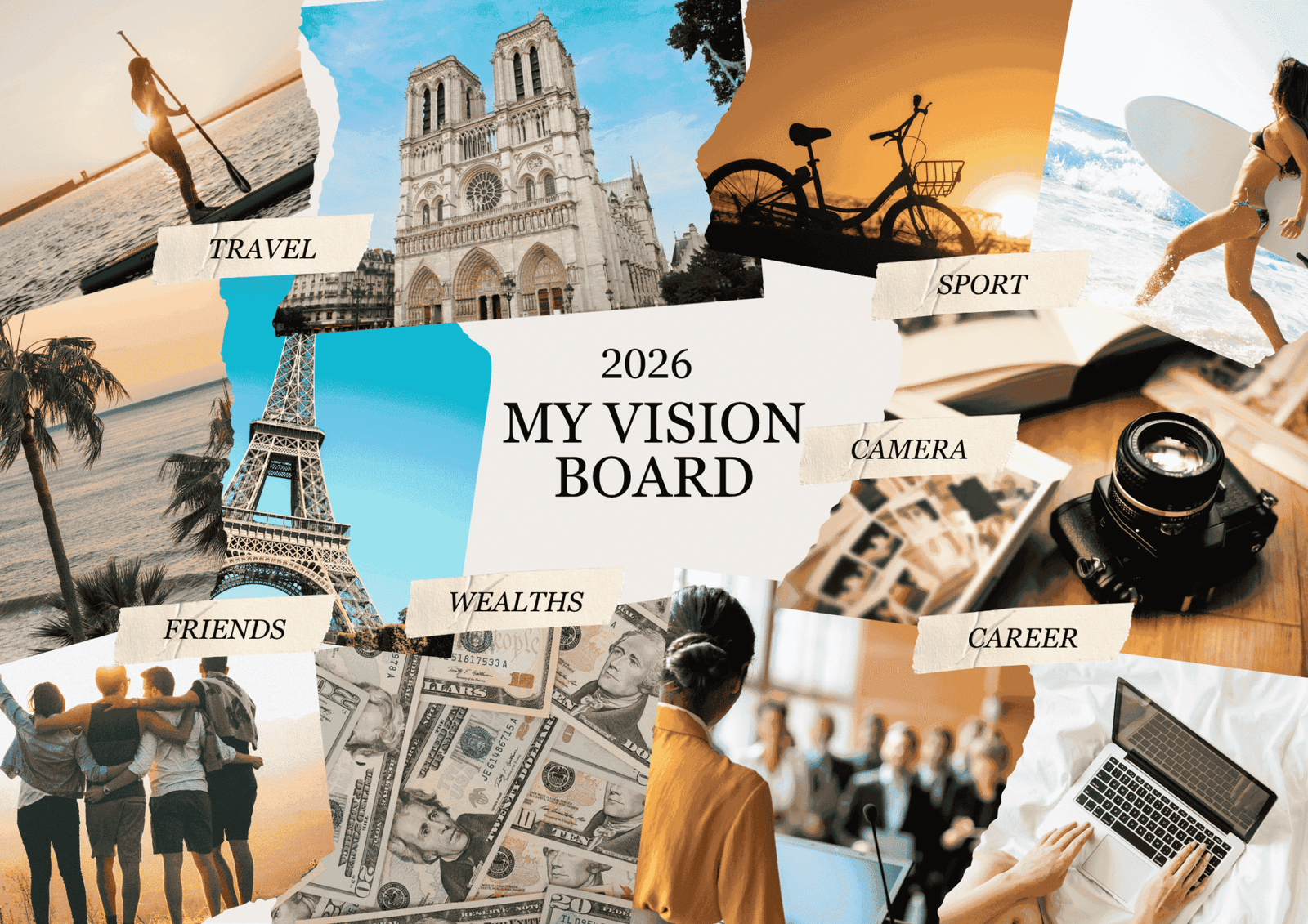 Vision Board Ideas For 2026: Fresh Examples And Templates