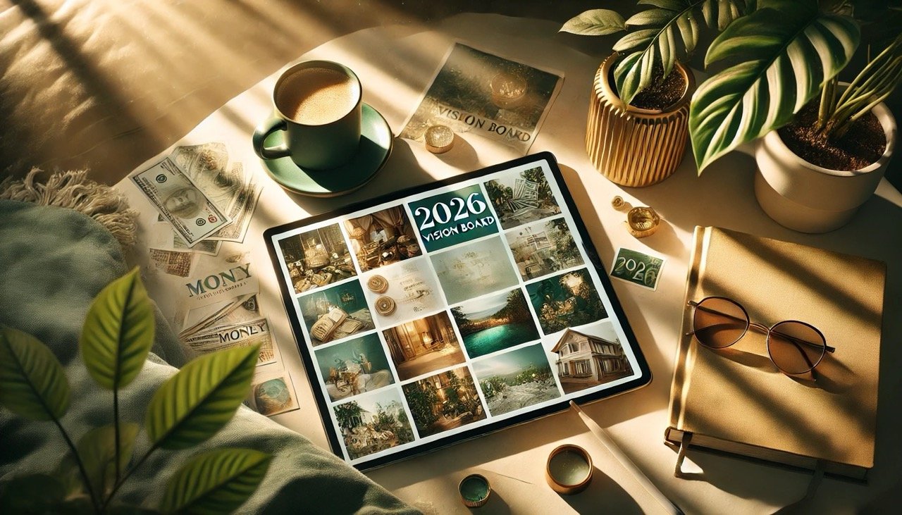 Money Vision Board Ideas 2026: Financial Freedom